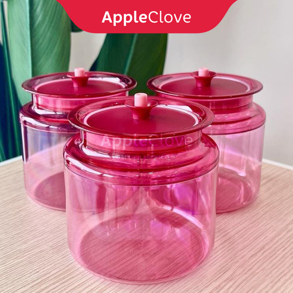 Tupperware Counterpart (3) 900ml kuih raya storage Purple/Red | Shopee ...