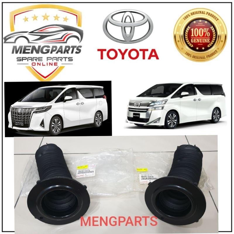ORIGINAL TOYOTA ALPHARD /VELLFIRE AGH30 & GGH30 FRONT ABSORBER COVER ...