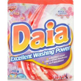 DAIA EXCELLENT WASHING DETERGENT POWDER 100gram EAU DE PARFUM LEMON ...