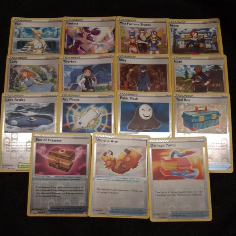 Pokemon Card TCG: Lost Origin Trainer: Volo/ Fantina/ Arezu/ Lady ...