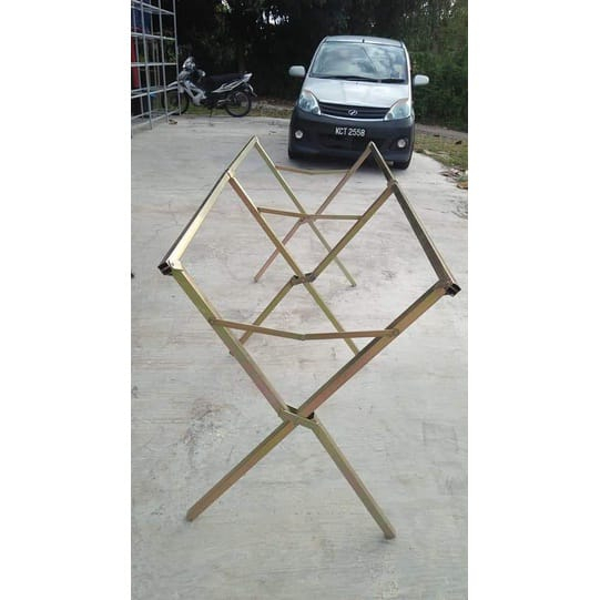 KAKI MEJA LIPAT CHROME KAKI MEJA LIPAT 6FTX3FT | Shopee Malaysia