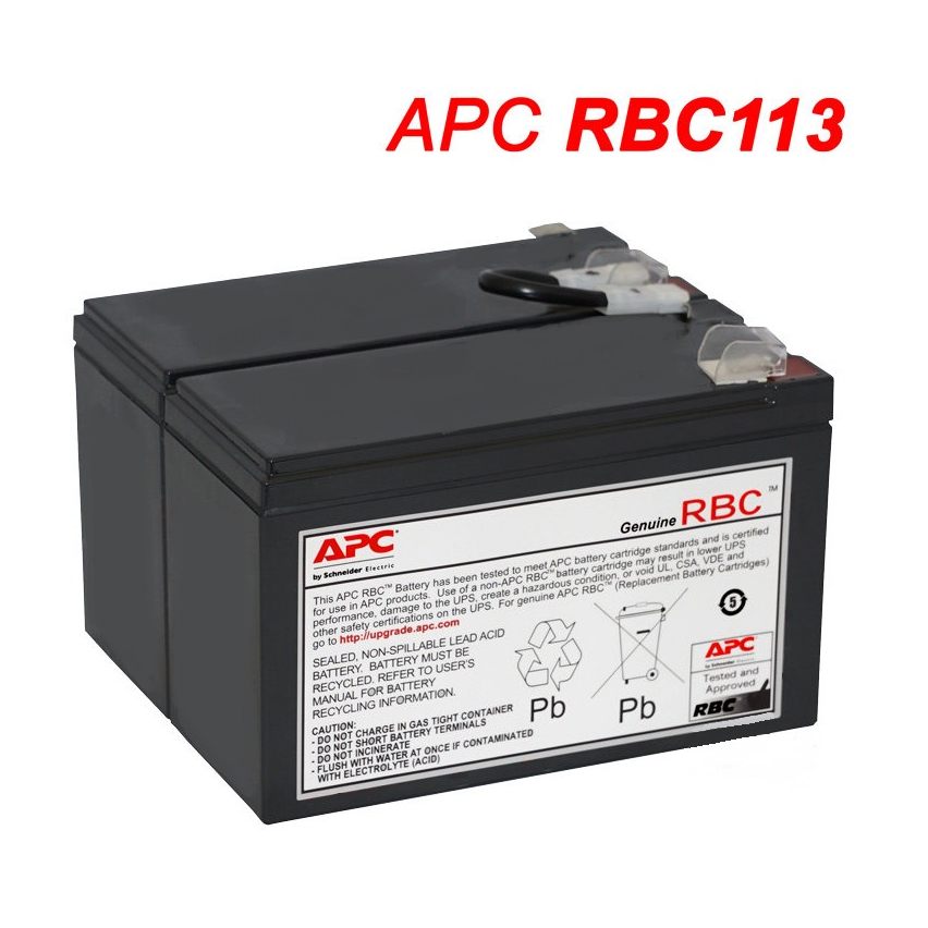 [Ready Stock] APC Replacement Battery Cartridge #113 APCRBC113 RBC113 ...