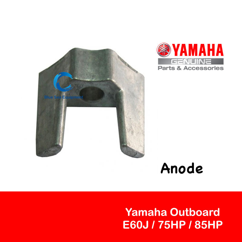 Original Anode Yamaha Outboard E60J / 75HP / 85HP - 688-11325-00 ...
