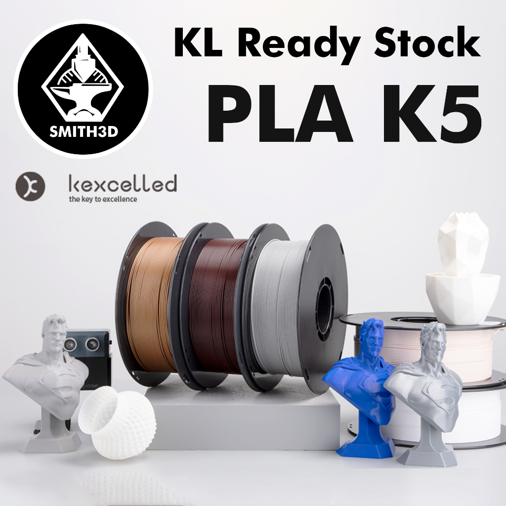 Kexcelled Basic PLA K5 (3D Printing Filament - 1.75mm 1.0kg/spool) for ...
