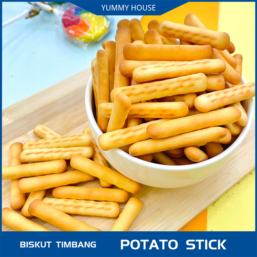 BISKUT TIMBANG/ HUP SENG BISCUIT POTATO STICK/ BISKUT STICK PERASA UBI ...
