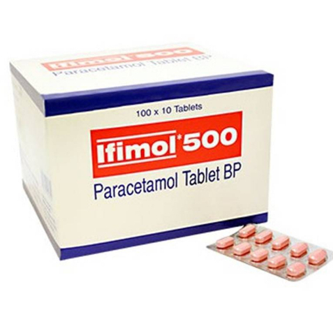 Ifimol 500mg Paracetamol ( 10 Tablets ) Pain, Fever, Headache | Shopee ...