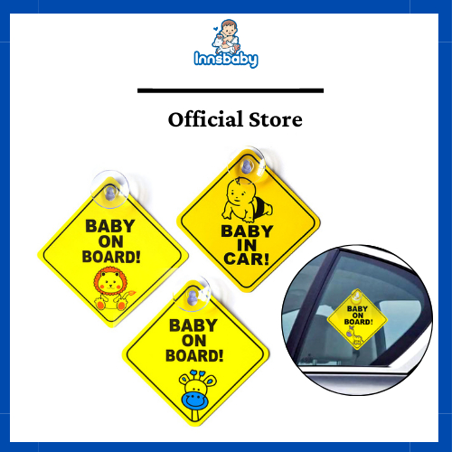 Baby On Board Car Sign Baby On Car Sticker Baby Safety Transport ...