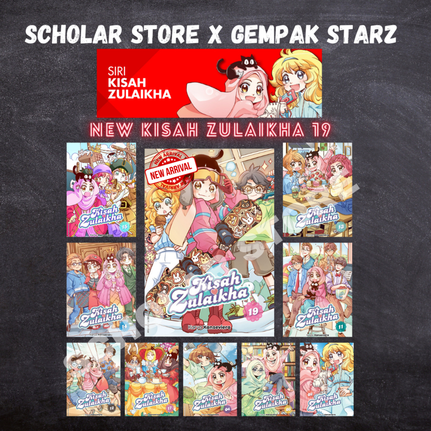 [SCHOLARSTORE] COMIC/KOMIK : GEMPAK STARZ SIRI KISAH ZULAIKHA 01 - 25 ...