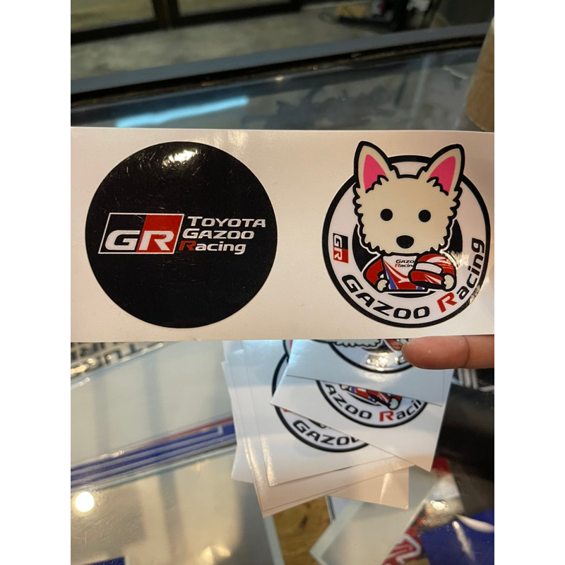 STICKER MASKOT GR TOYOTA GAZOO RACING | Shopee Malaysia