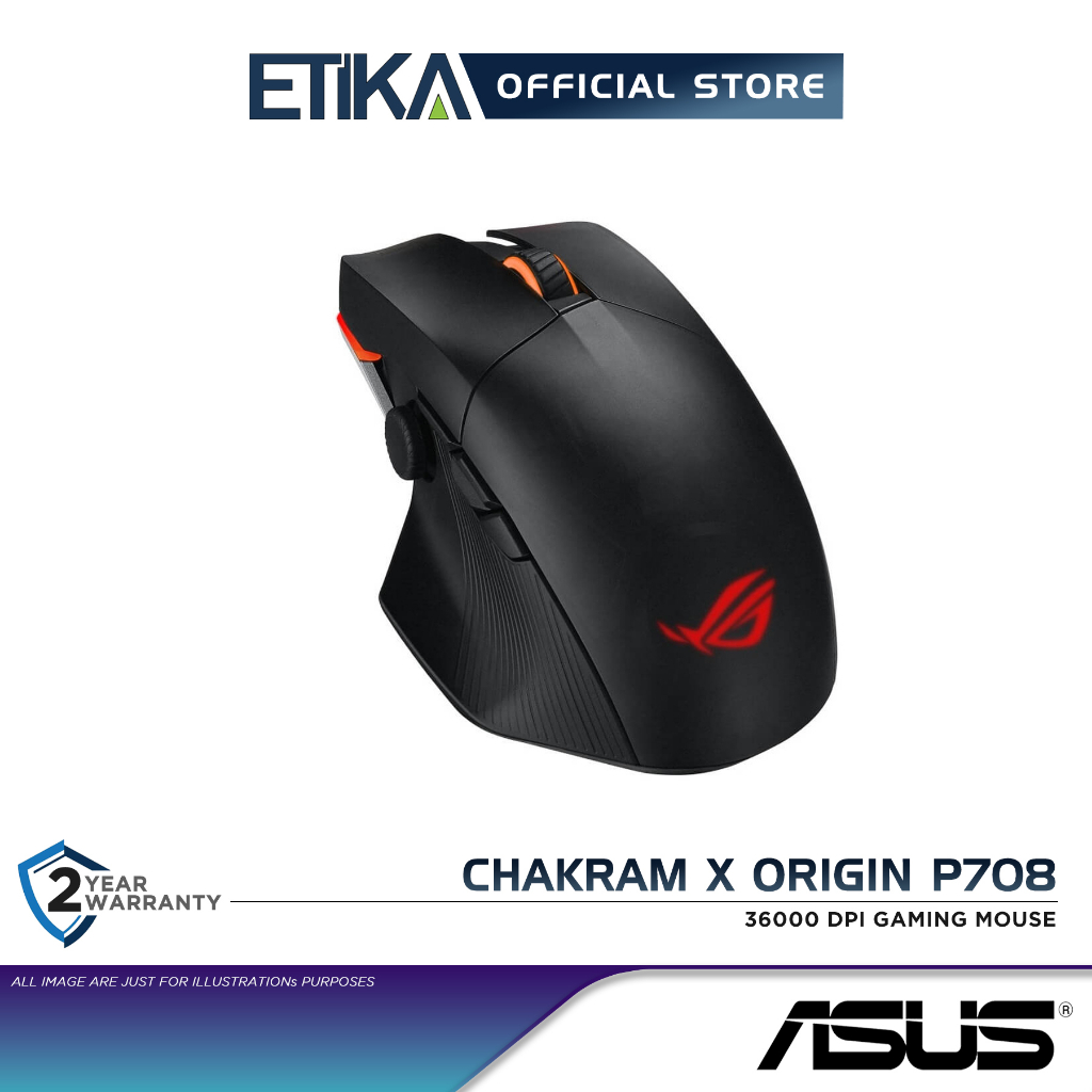 Asus P708 ROG Chakram X Origin | 36000 DPI Gaming Mouse | Tri-mode (2 ...