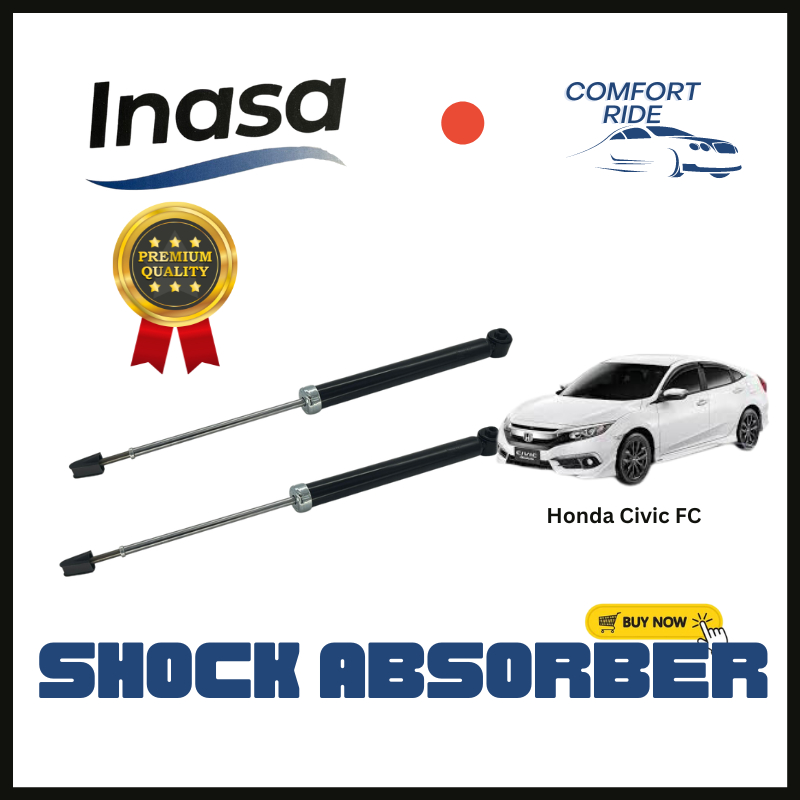 INASA REAR Shock Absorber Honda Civic FC TBA TEA High Quality ...