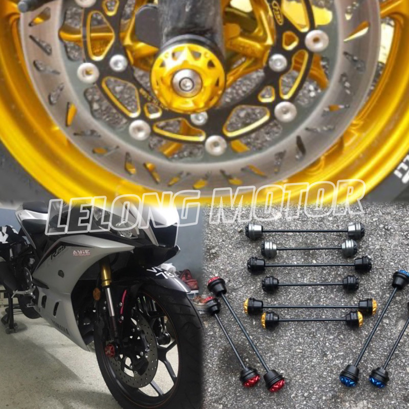 MT25 R25 V1 V2 FRONT REAR WHEEL SLIDER TAYAR TYRE SPORT RIM SPORTRIM ...