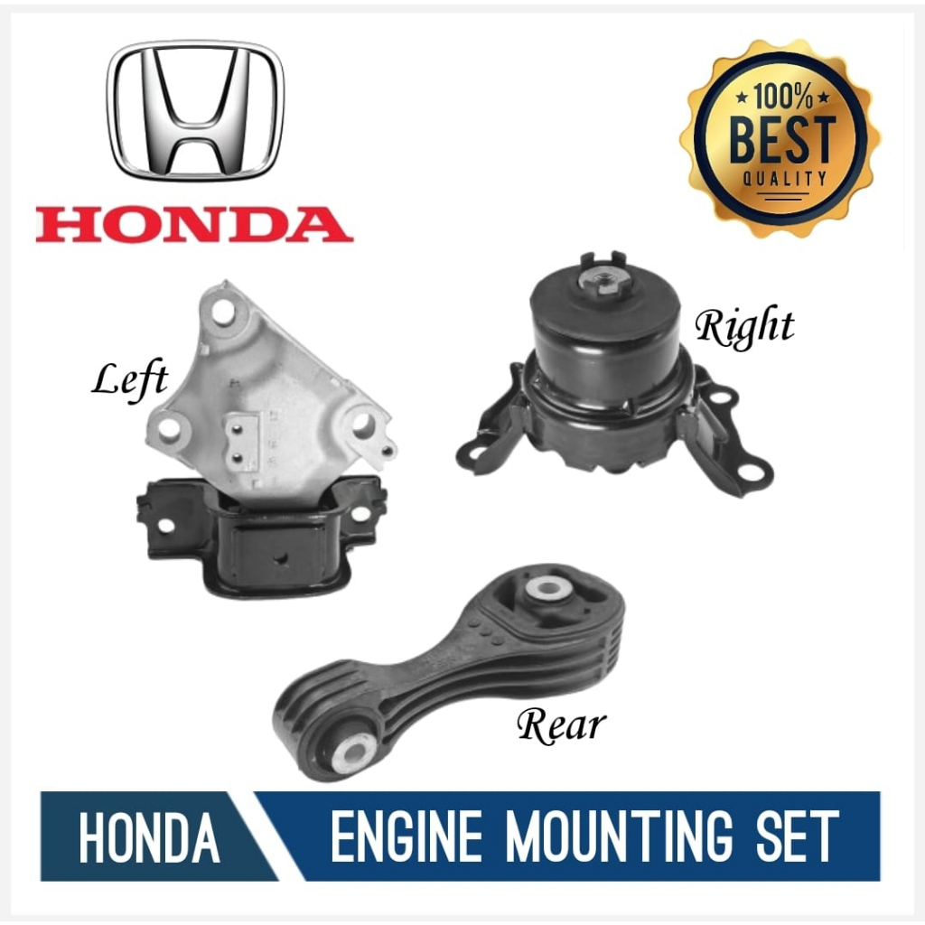 HONDA Engine Mounting Set for Honda City T9A/GM6 1.5L 2014-2019 ...