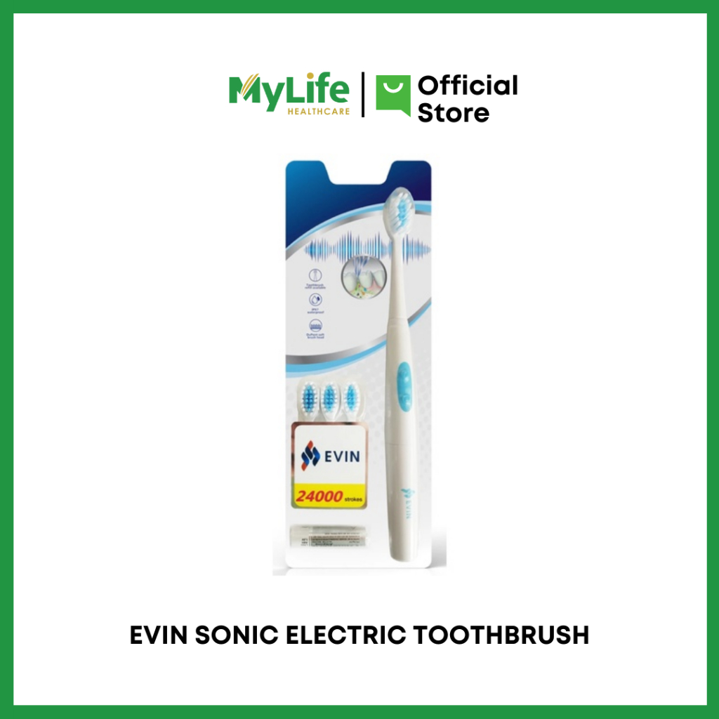 EVIN SONIC ELECTRIC TOOTHBRUSH | Shopee Malaysia