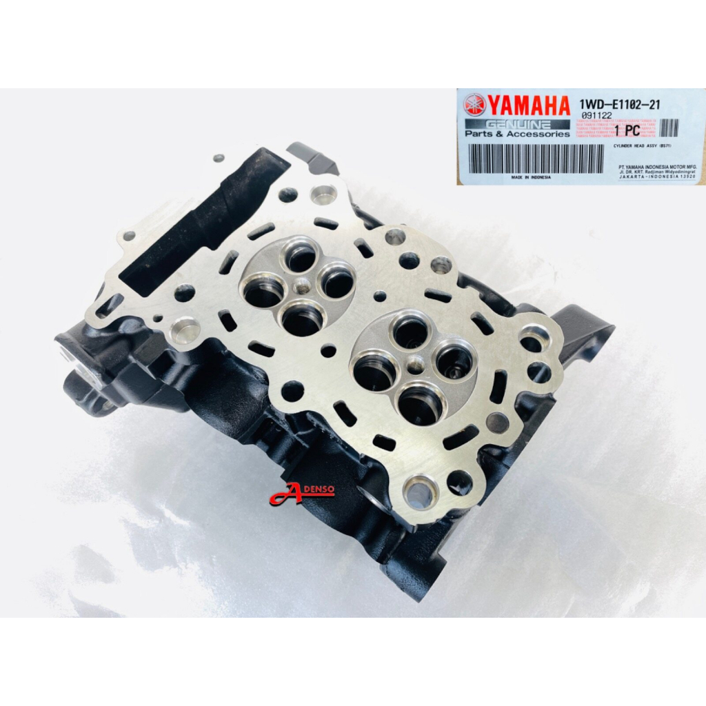 Original Yamaha R25 V1 V2 Cylinder Head Set 100% Genuine 1WD-E1102-21 ...