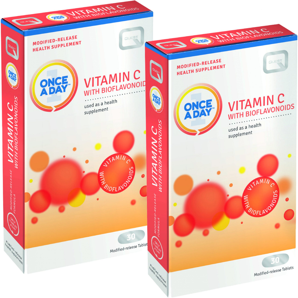 QUEST OAD VITAMIN C 1000MG WITH BIOFLAVONOIDS MODIFIED RELEASE TABLETS ...
