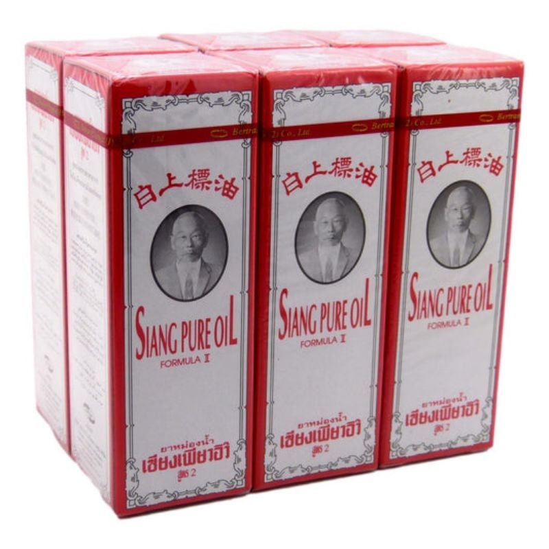 Siang Pure Oil White Thailand 6 Bottle PACK 上標油 25cc | Shopee Malaysia