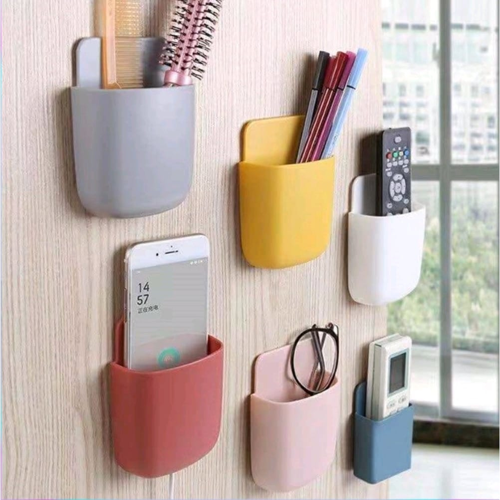 Remote Control Holder Wall Mount Phone Charging Holder Smart Hook ...
