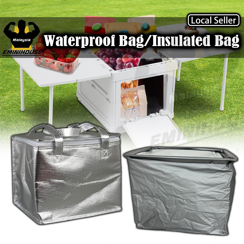 Outdoor Picnic Camping Storage Box Waterproof Bag Insulated Bag Food ...