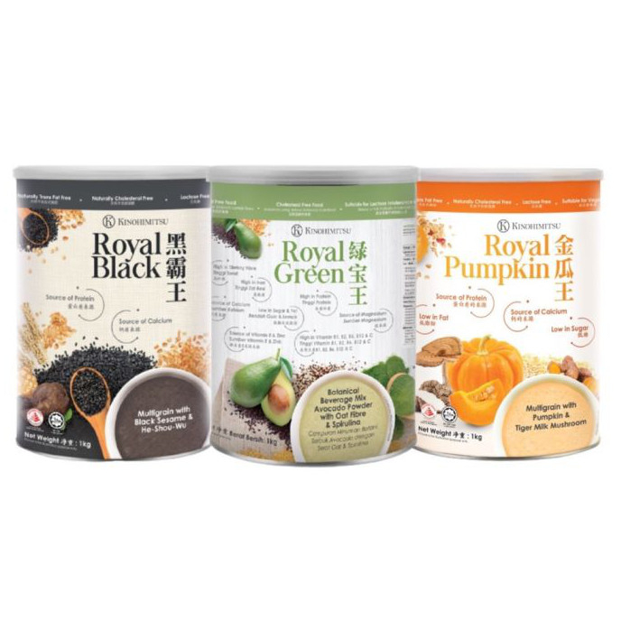 KINOHIMITSU ROYAL BLACK | PUMPKIN | GREEN | SWEET POTATO POWDER 1KG ...