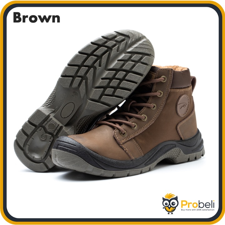 Probeli Safety Shoes Boots Anti Slip Anti Smash Lightweight Breathable ...