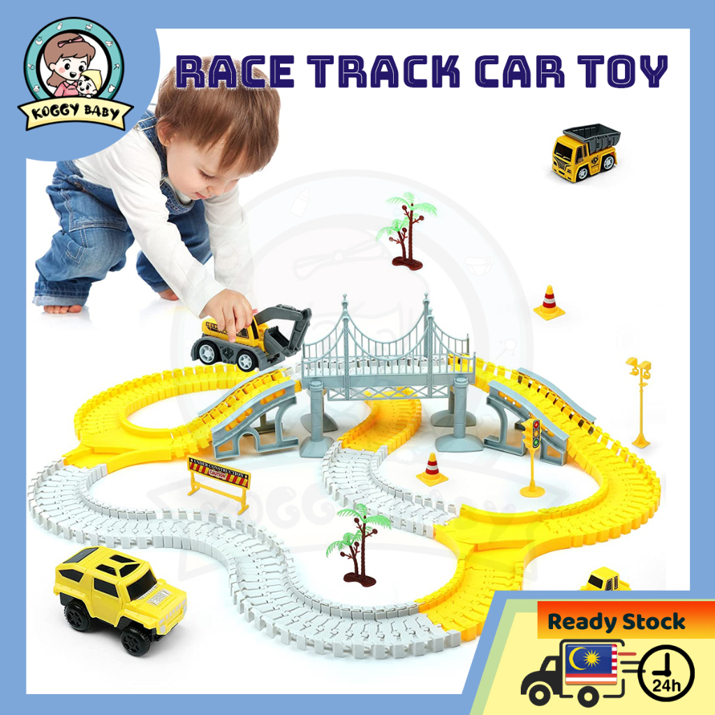 KOGGY Electricity Track Car Toys Engineering Railcar Children ...