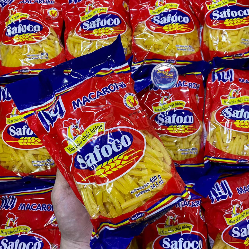 Nui Vang Safoco 400g - Macaroni Safoco (Yellow) | Shopee Malaysia