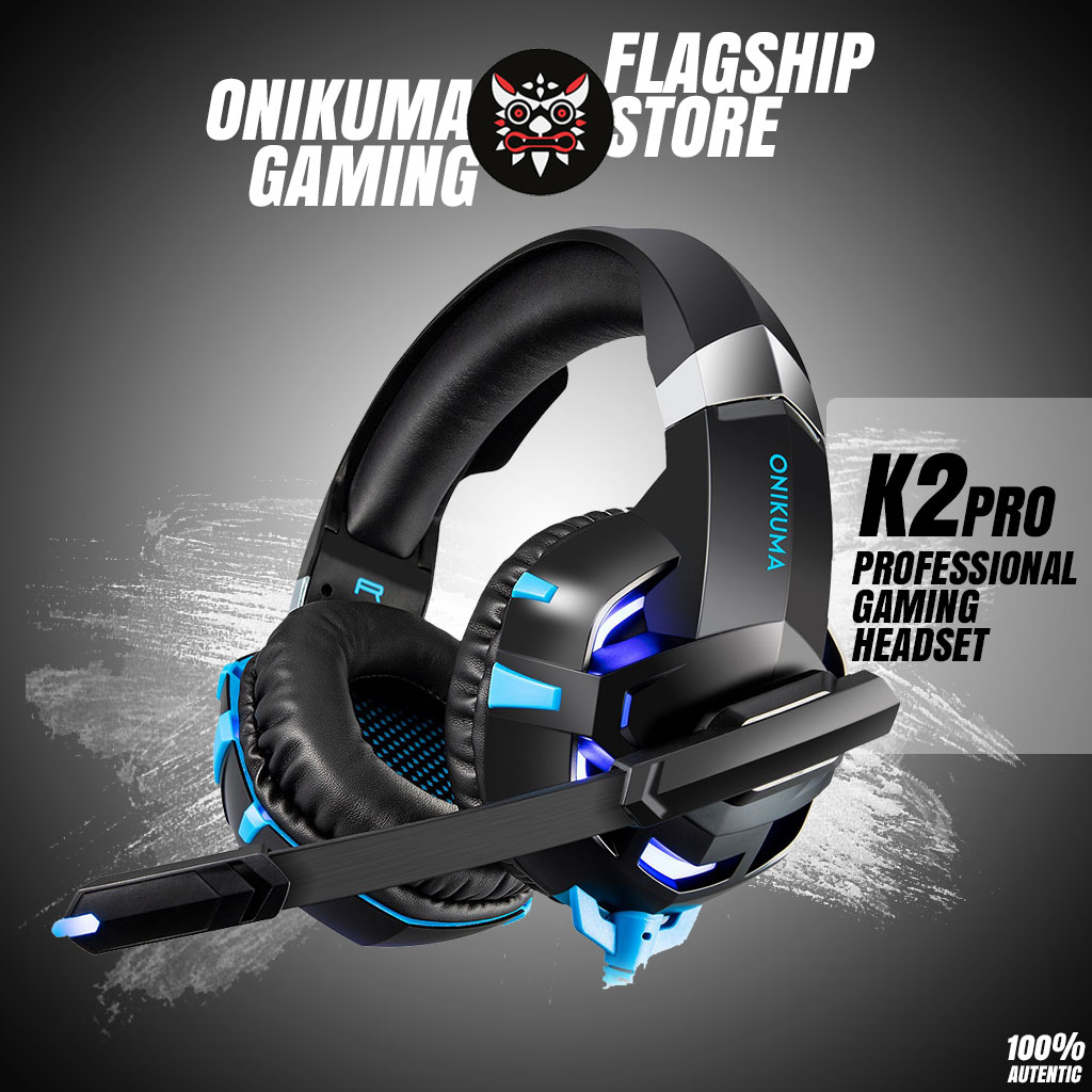ONIKUMA K2 PRO Gaming Headset PS4 Wired Stereo Game Headphones Casque ...