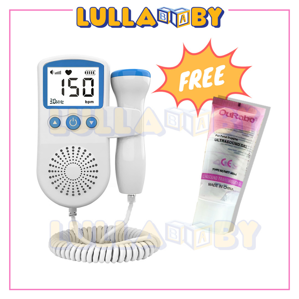 🔥READY STOCK🔥Ultrasound Fetal Doppler Heart Detector Baby Pregnant ...