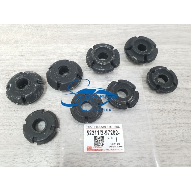 8 IN 1 SET- PERODUA KENARI / KELISA - CROSSMEMBER BUSH - 52211/2-97202 ...