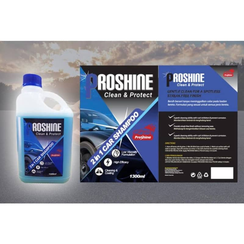PROSHINE NANO CAR WASH/CAR SHAMPOO/CAR WAX/COATING | Shopee Malaysia