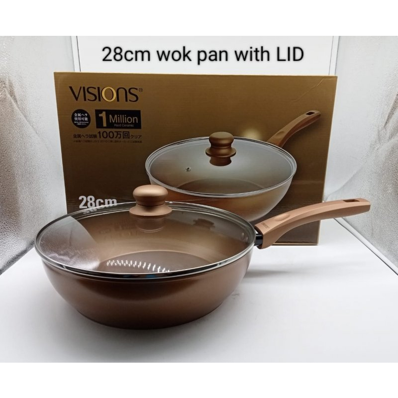(Ready Stock!!) Visions Metal Cookware ( Sauce Pan / Egg Pan / Fry Pan ...