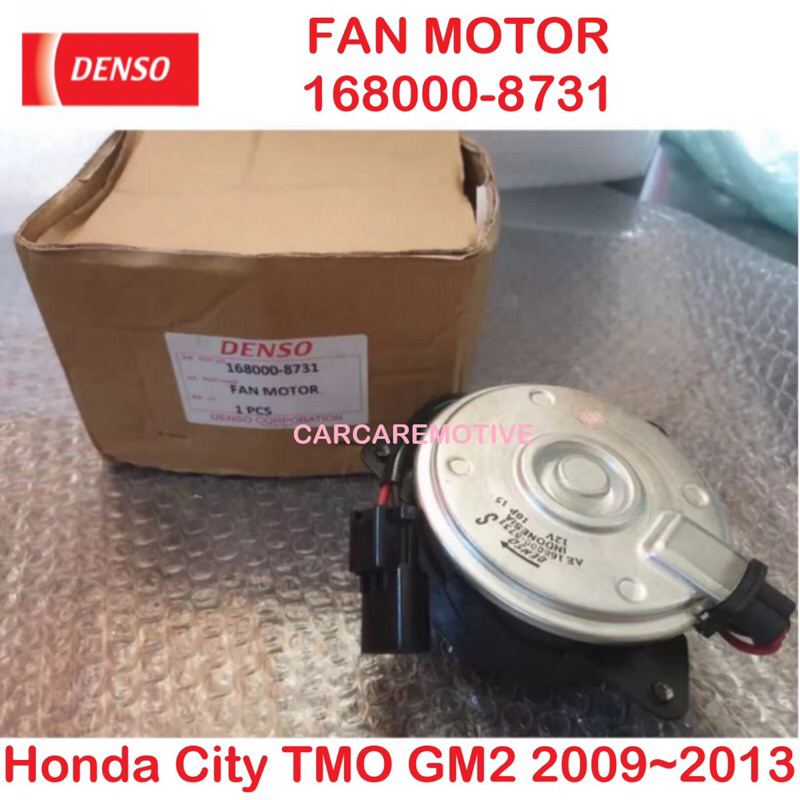 DENSO Fan Motor Honda City TMO GM2 Aircon MotorHonda City Motor Kipas City Aircon Motor 168000 ...