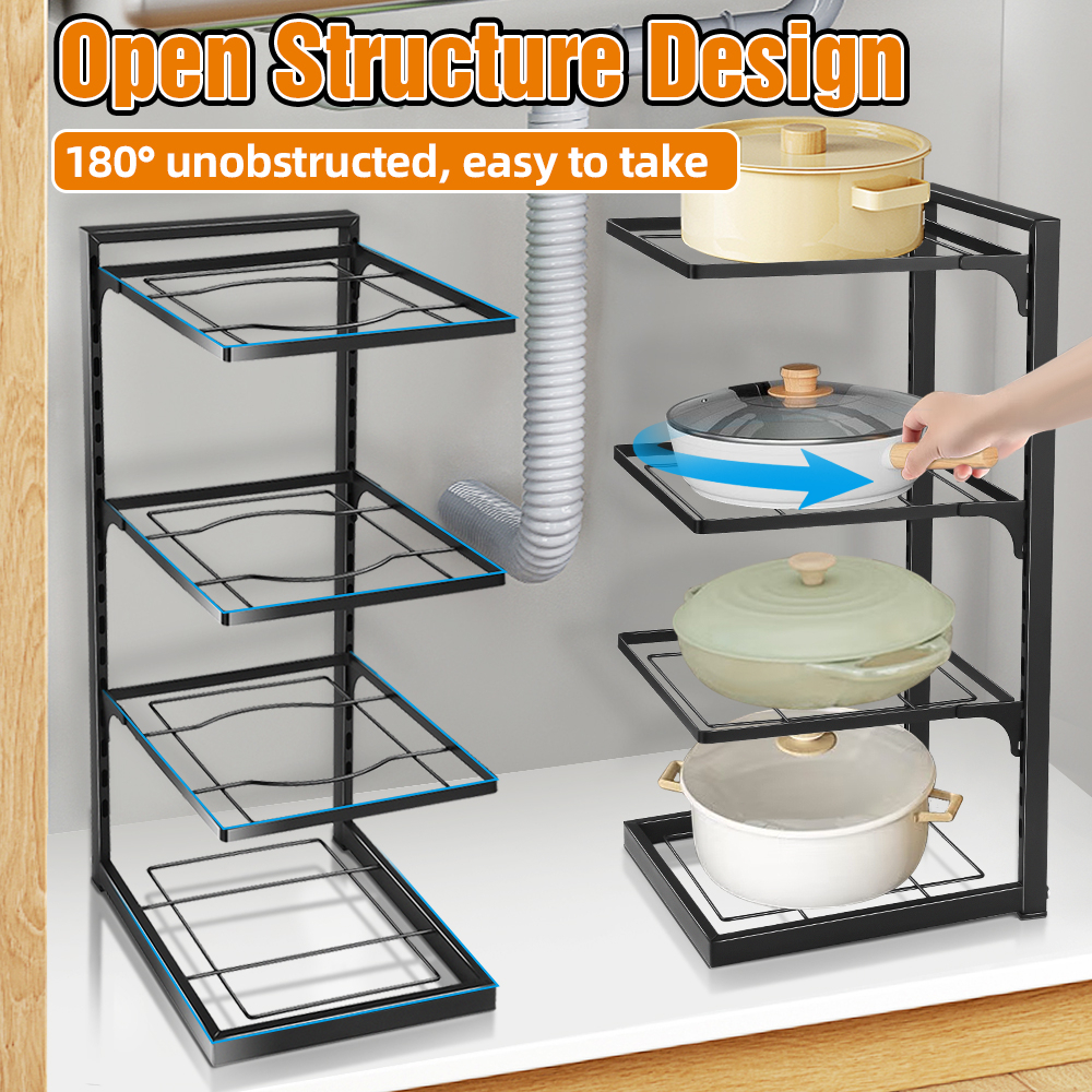 Rak Dapur Gas Stainless Steel 2 Tier Kitchen Stove Rack with Fence Meja ...