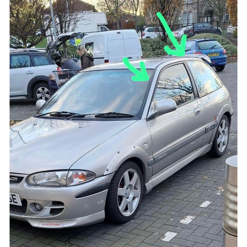 LINING / MOULDING ROOF PROTON SATRIA | Shopee Malaysia