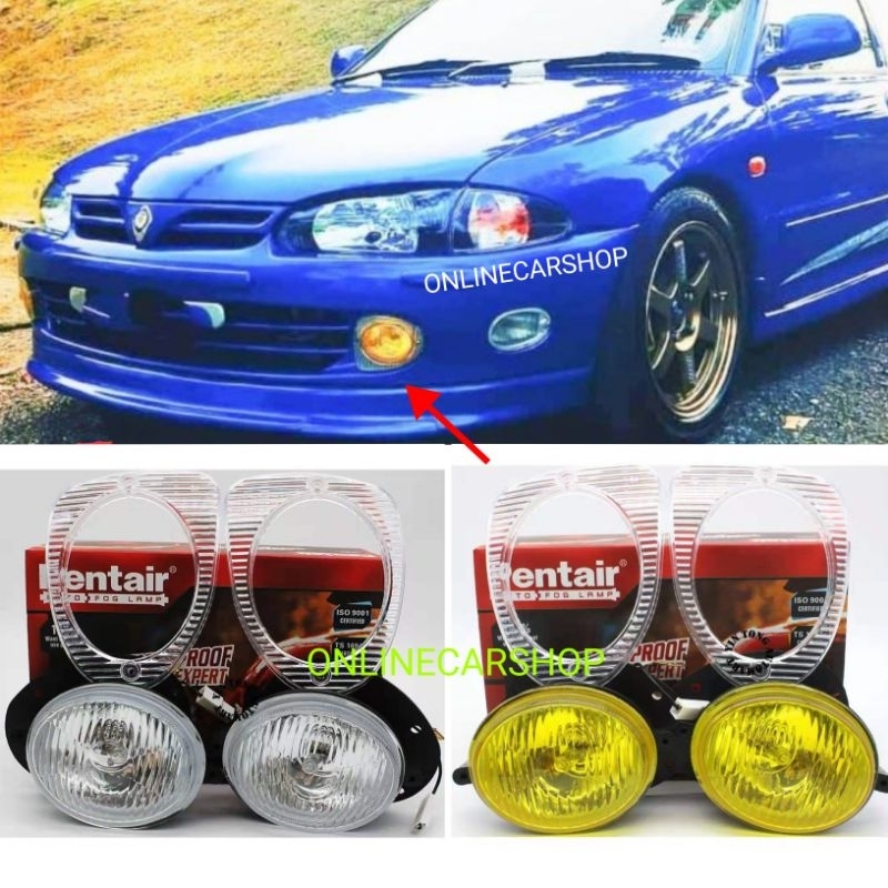 Proton Wira Satria Fog lamp Sport Light Bumper Light ( Yellow / White ...
