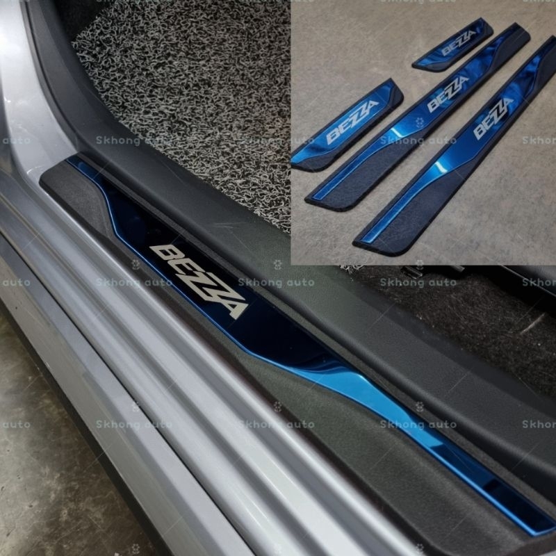 Perodua bezza side sill plate door step side step window step carbon ...