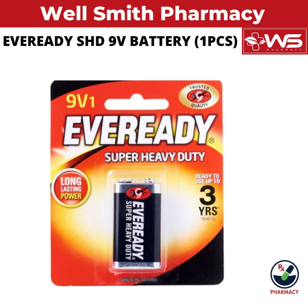 EVEREADY SHD 9V BATTERY (1PCS) | Shopee Malaysia