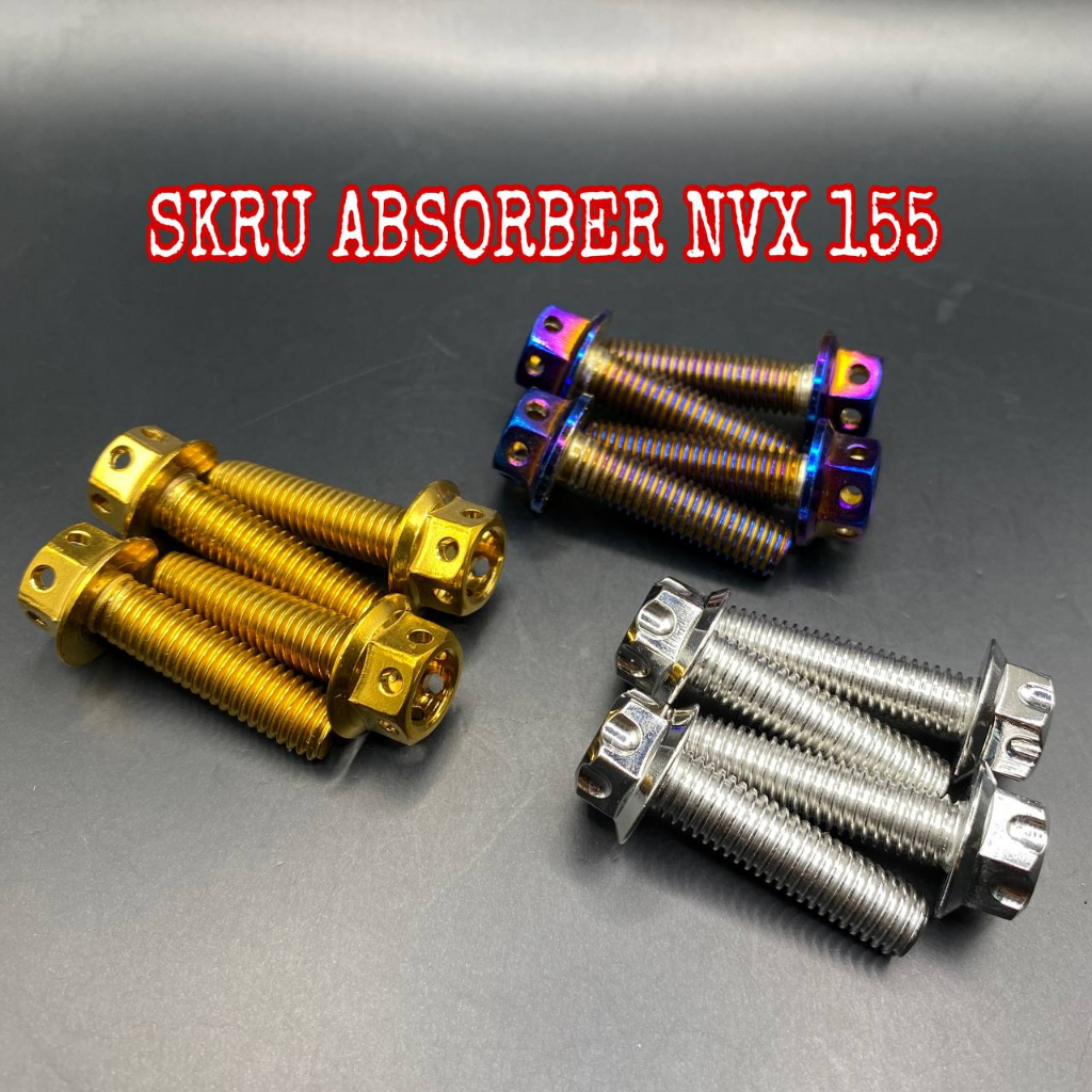 🇹🇭💥SKRU ABSORBER YAMAHA NVX 155 V1 V2💥🇹🇭 ORIGINAL HENG SKRU NVX155 ...
