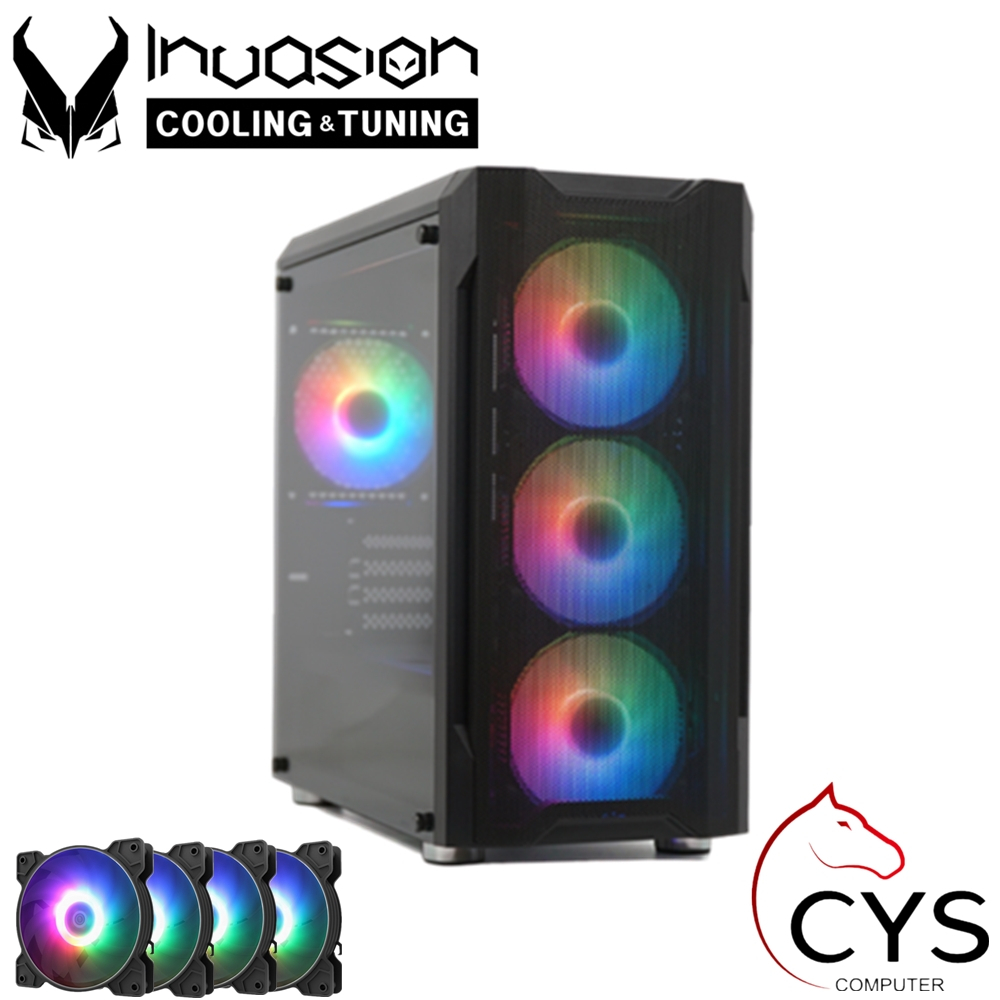 INVASION H-10 TG MICRO ATX CASING | Shopee Malaysia