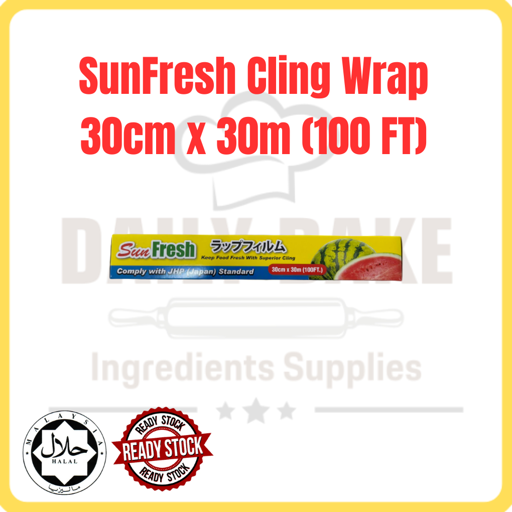 Crystal Wrap Food Cling Wrap 30cm x 30m/保鲜膜/Kitchenware/Peralatan Dapur ...