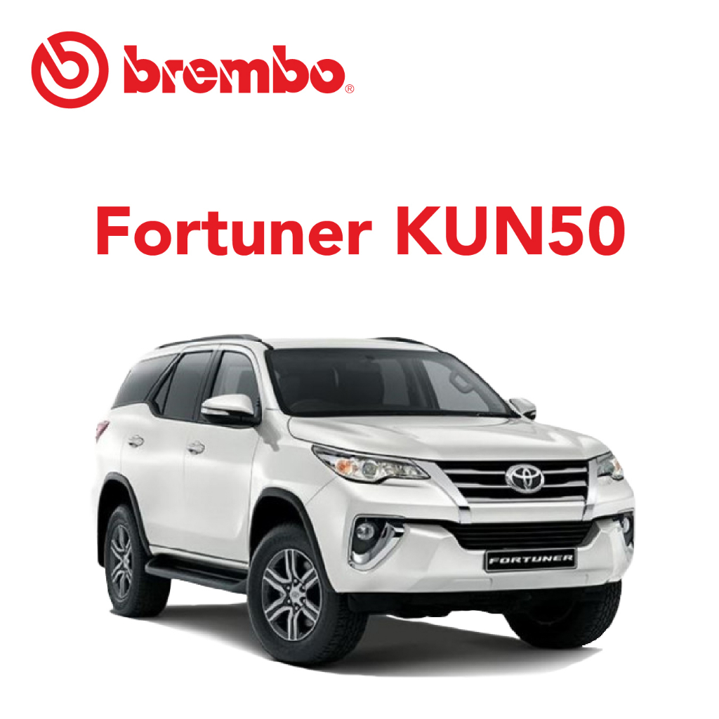 BREMBO Xtra Front Discs (2pcs) - Compatible with TYT Hilux'05 2.5 KUN25 ...