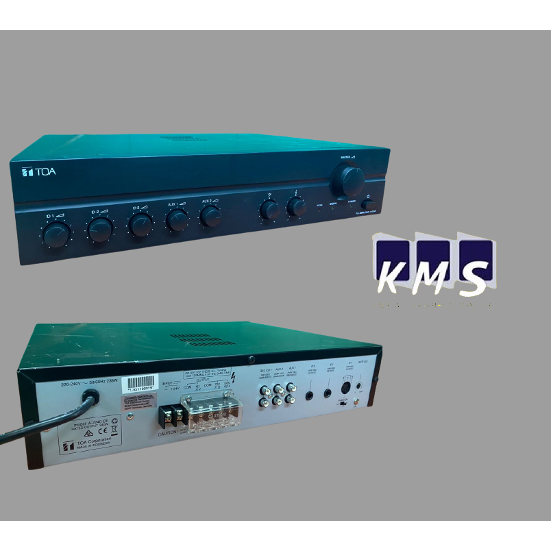 Digital Mixer Amplifier (A-2240D) TOA A2240D | Shopee Malaysia