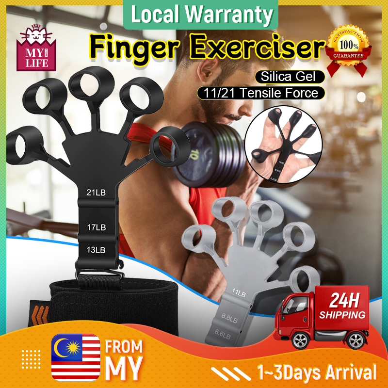 Finger Gripper Gripster Finger Trainer Guitar Finger Exerciser Silicone ...