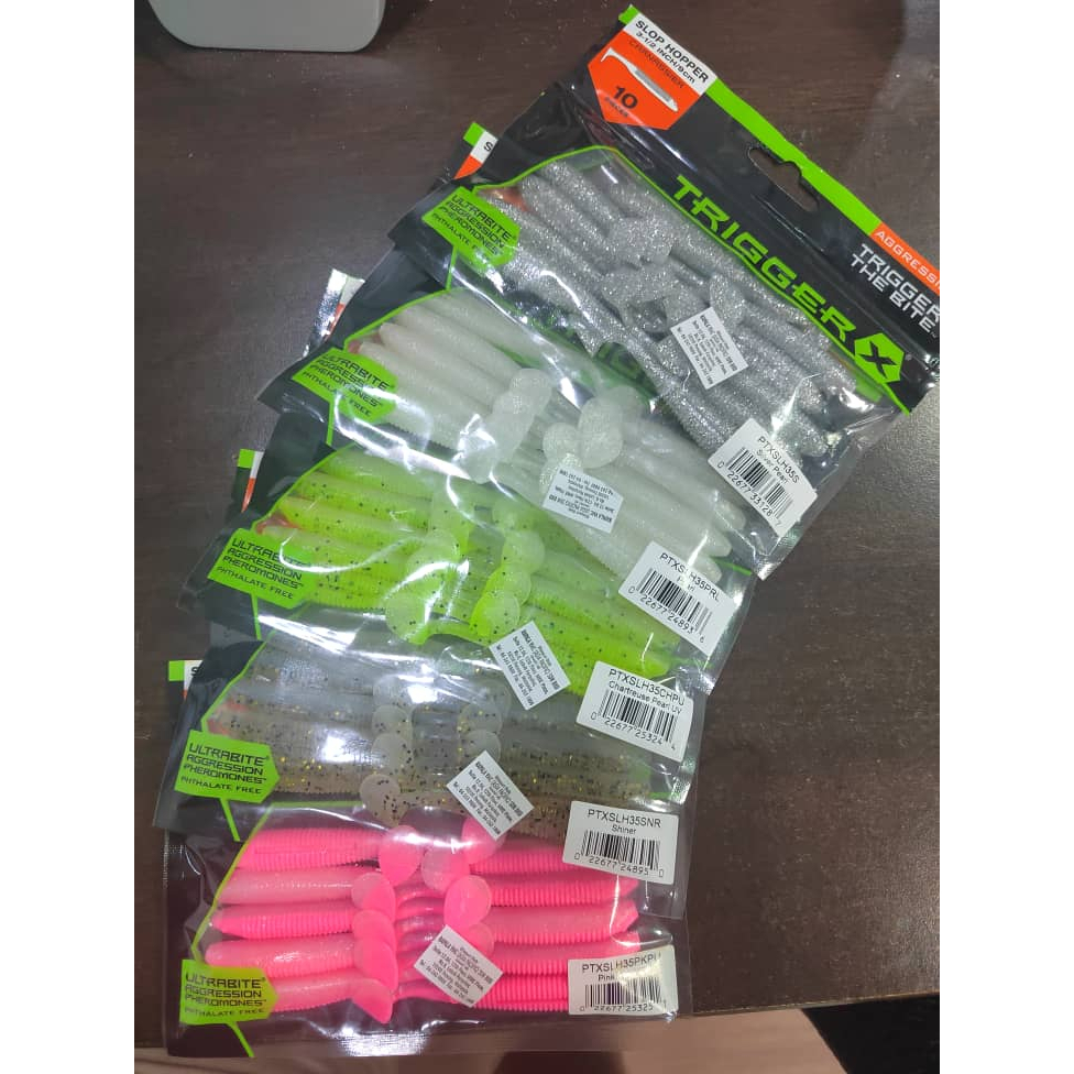 TRIGGER X SLOP HOPPER 3.5INCH 9CM SOFT BAIT SOFT PLASTIC | Shopee Malaysia
