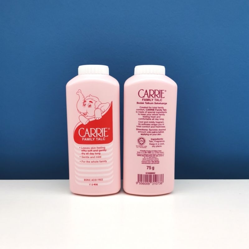 CARRIE FAMILY TALC baby power (75g & 150g) | Shopee Malaysia