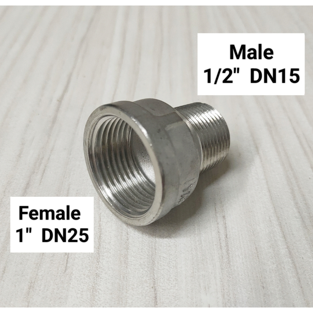 Stainless Steel 304 DN15 1/2''inch inci Elbow Socket Nipple Tee Union ...