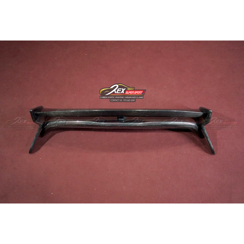 MINI Cooper S JCW F55 F56 Rear Spoiler AG Sport Real Carbon Fiber ...