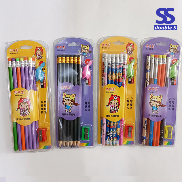 Set Pencil 12 Pcs with Sharpener & Pemegang Pencil (No:0612) | Shopee ...