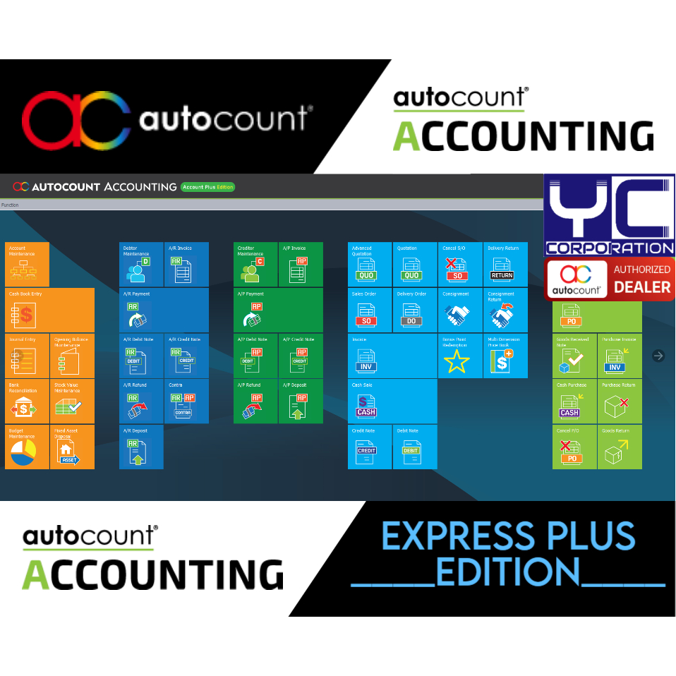 AutoCount Accounting 2.0 Express Plus Edition | Shopee Malaysia